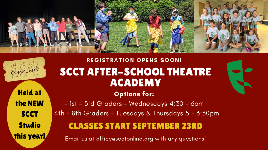State College Community Theatre | SCCT: Your Community Theatre!
